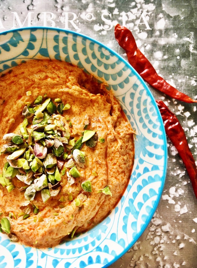 Turkish Biber Salçası and Yoghurt Dip – Cardamom and Dill