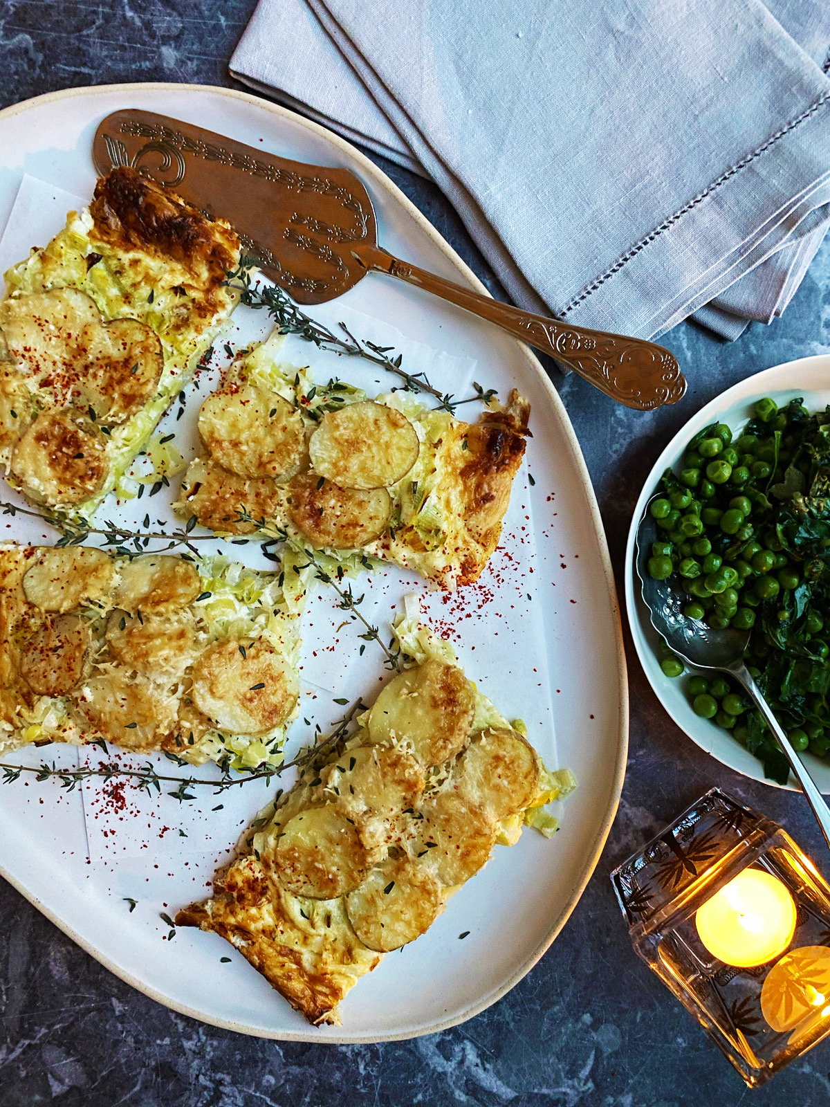 Flamiche, a Classic French Tart with Normandy Crème Fraîche ...